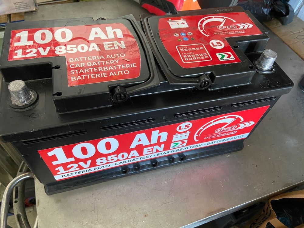 Autobatterie 100 Ah 12 V 850A (Gebraucht) in Dulliken für CHF 61 – mit Lieferung auf Ricardo kaufen