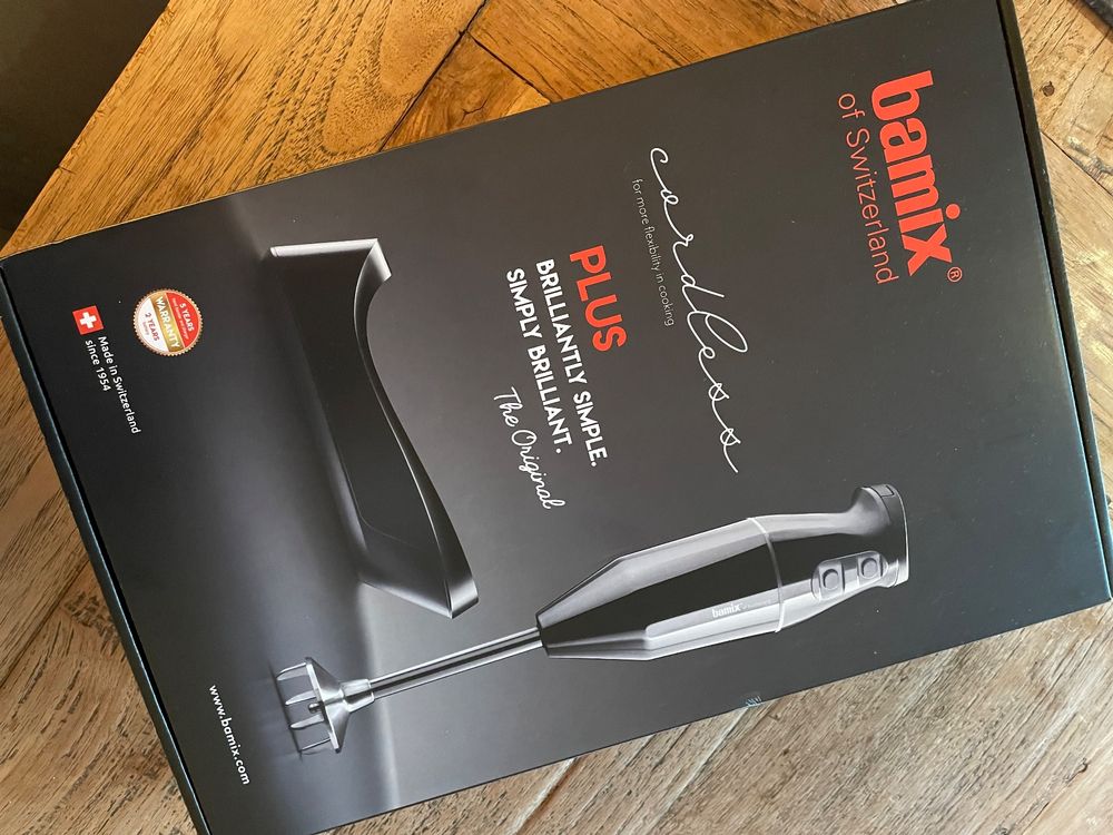 Bamix cordless PLUS (Neu und originalverpackt) in Zollikon für CHF 250 – mit Lieferung auf ...
