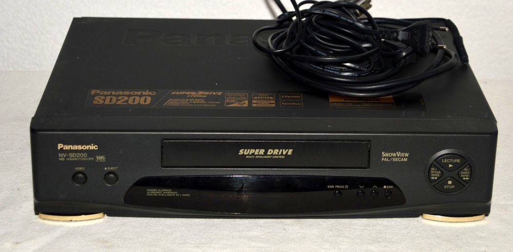 Videorecorder VHS Panasonic NV-SD200PS magnétoscope (Gebraucht) in ...