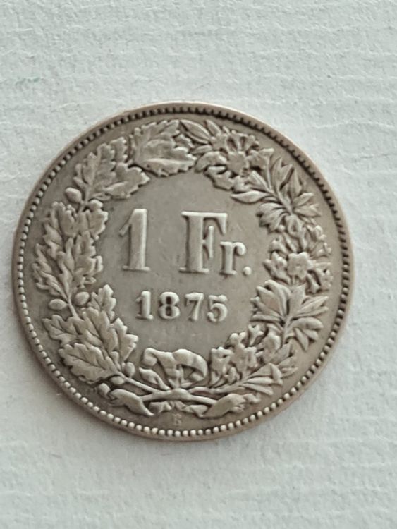 Fr. 1.00 1875 ss/vz | Kaufen auf Ricardo