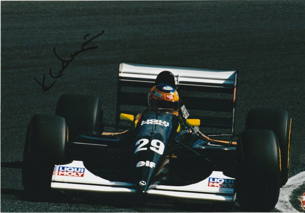 Karl Wendlinger / Originalautogramm / Sauber F1 (Gebraucht) in Schwyz ...