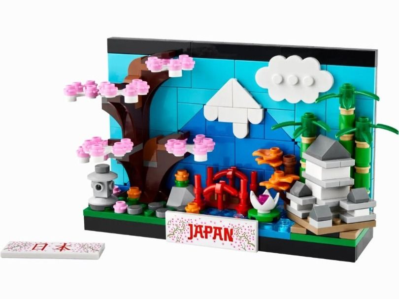 Lego Creator Postkarte 3D Japan Kirschblüte Fuji 40713 | Kaufen auf Ricardo