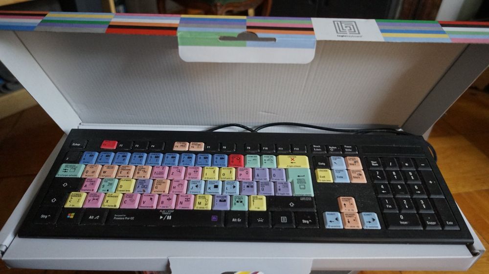 Clavier windows Logic keyboard Premiere Pro (Gebraucht) in Genève für ...