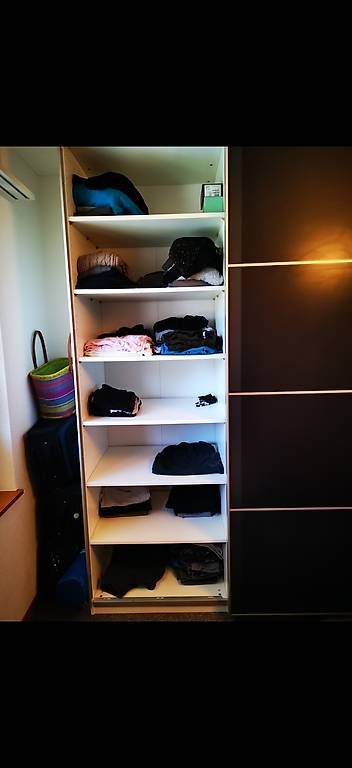 Armoires Pax portes coulis. grises 200cm et 150cm (Gebraucht) in ...