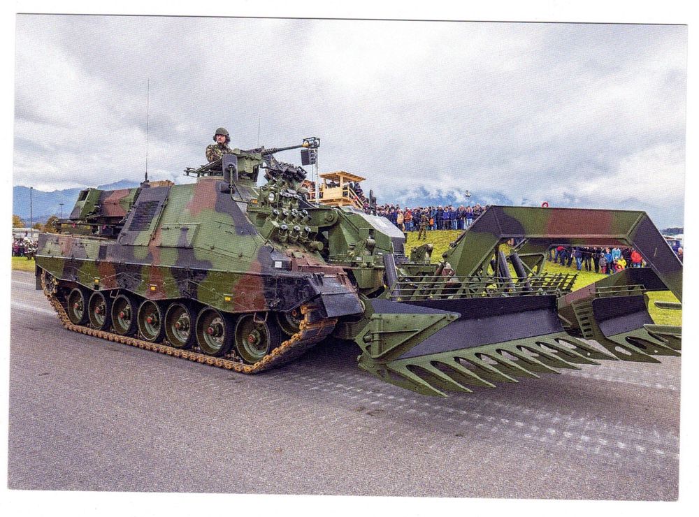 Armée Suisse, Char de génie et de déminage Leopard 2 (Gebraucht) in La ...