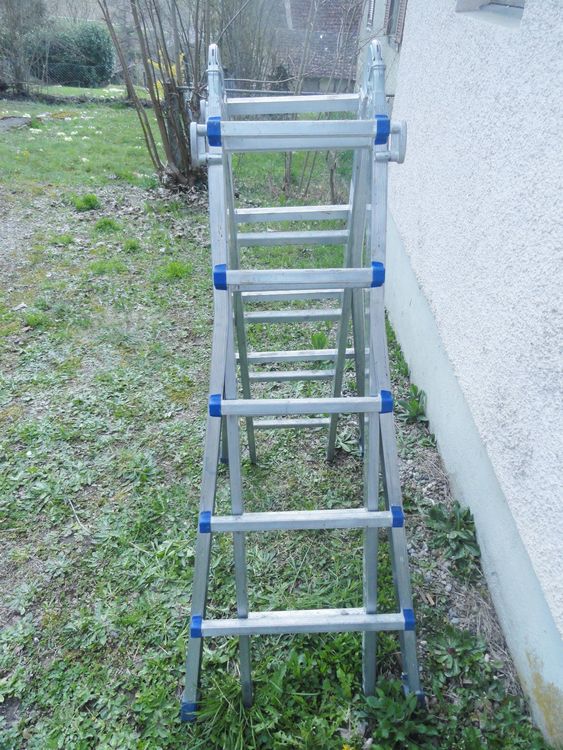 Teleskop-Bockleiter Typ 310 HB Systeme / 4-Teilig (Gebraucht) in ...