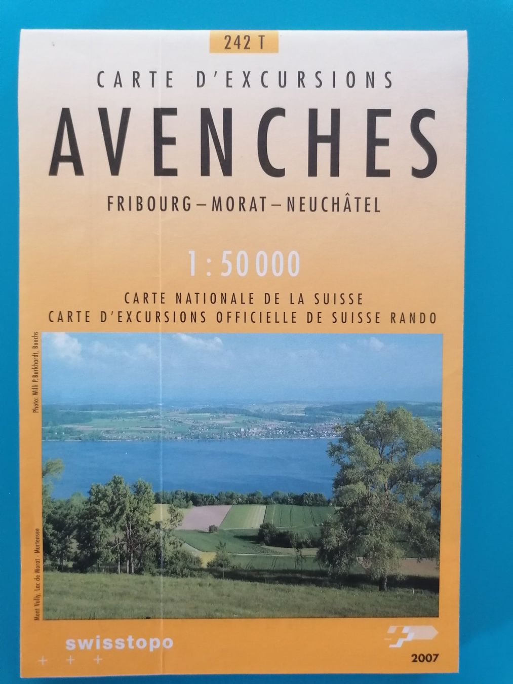 242 T Avenches🌞1:50'000 Landeskarte der Schweiz (Neu (gemäss ...