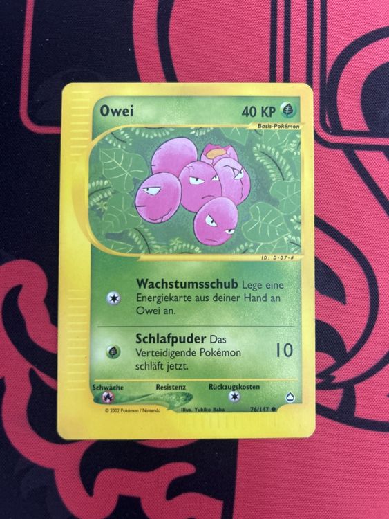 Owei Aquapolis Pokemon Karte (Gebraucht) in Arbon für CHF 1.2 – mit ...