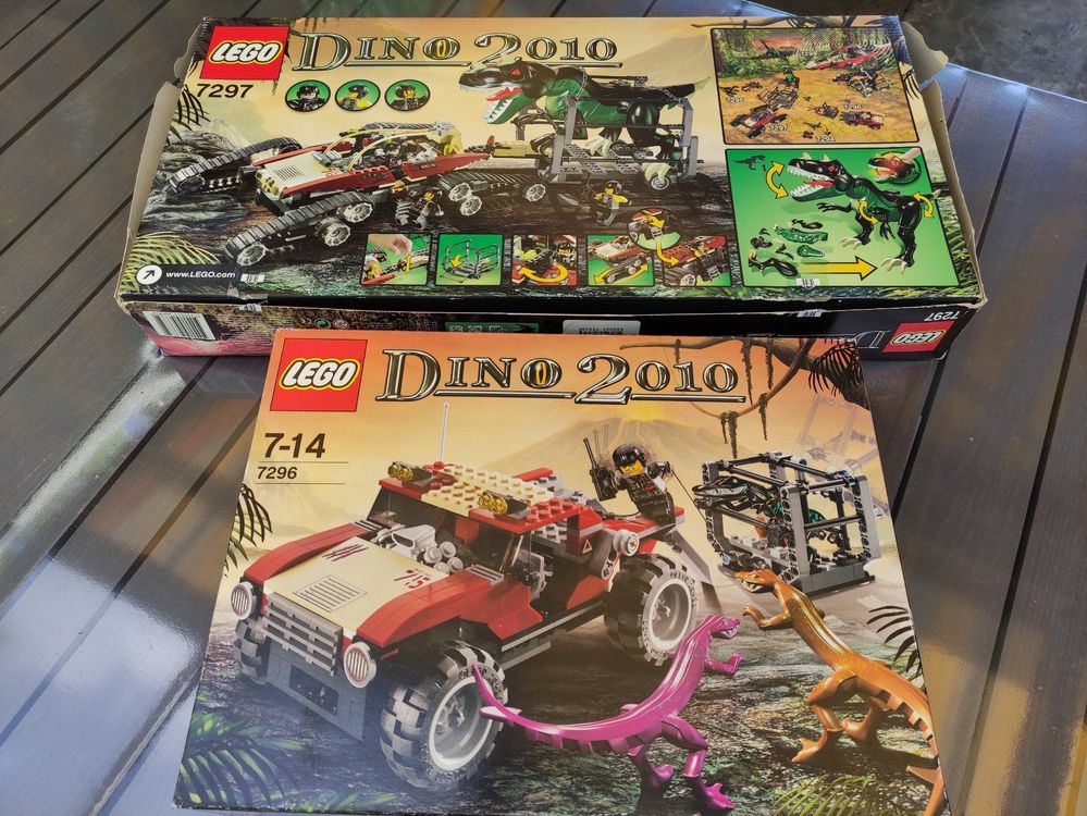 Lego DINO 2010 Set 7296 & 7297 Dino Allrad Dinojäger | Acheter sur Ricardo