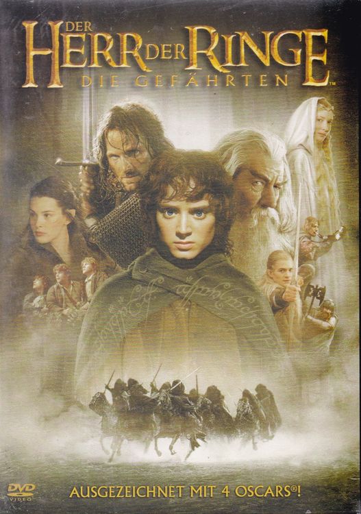DVD ab Fr. 1.--, Der Herr der Ringe - die Gefährten (Gebraucht) in Lausen für CHF 1 – mit ...