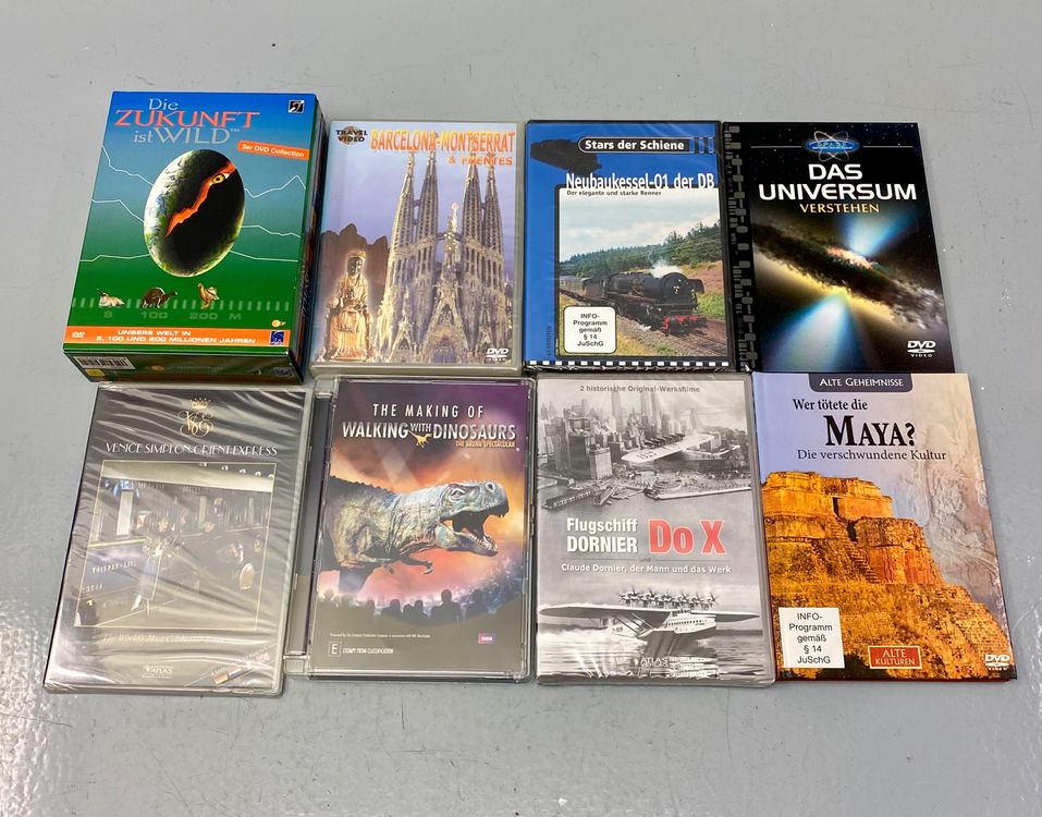 8x DVD “DOKUMENTATIONEN” AB 1.-!!! (Gebraucht) in Zürich für CHF 1 ...
