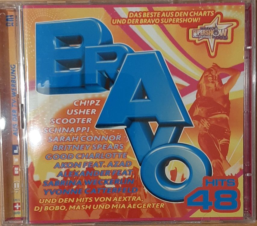 Bravo Hits 48, Swiss, 2CD, 2005, Hit Compilation, Sampler (Gebraucht ...
