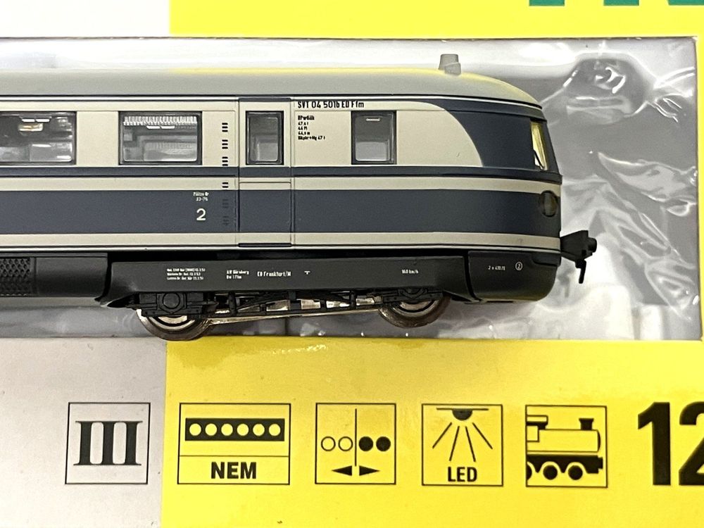 Minitrix 12433 N: Triebzug SVT 04.5 Deutsche Bundesbahn (Neu (gemäss ...