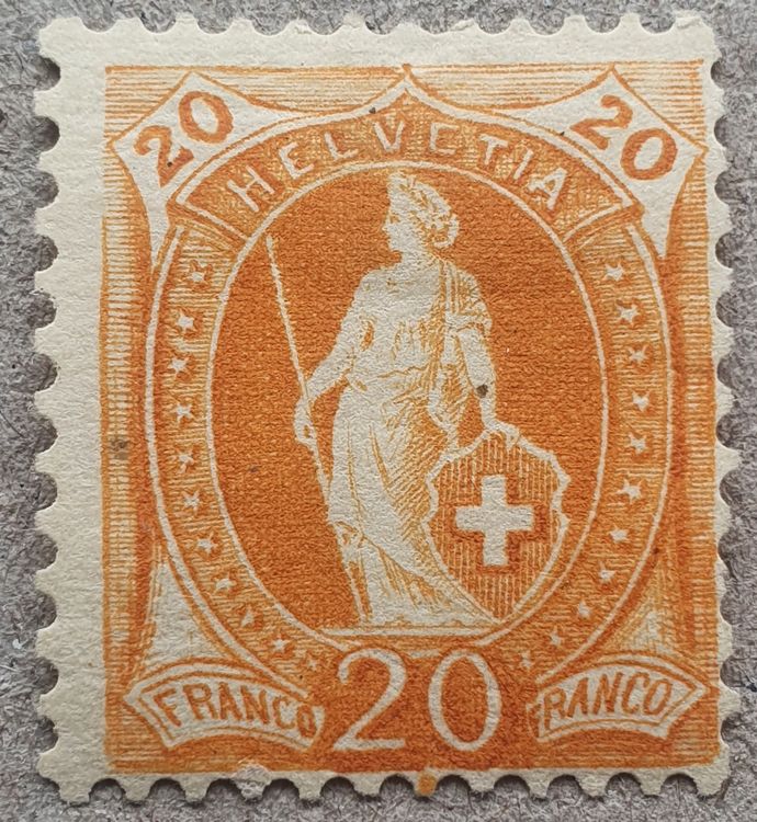 Stehende Helvetia 66D * Kat 200.- | Kaufen auf Ricardo