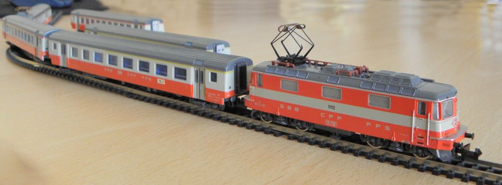 Train complet "Swiss Express" Minitrix (Neuf (Voir description)) à pour ...