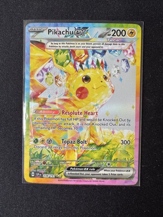 Carta Pokémon Pikachu ex (SSP 238) ENG (Neu (gemäss Beschreibung)) in ...