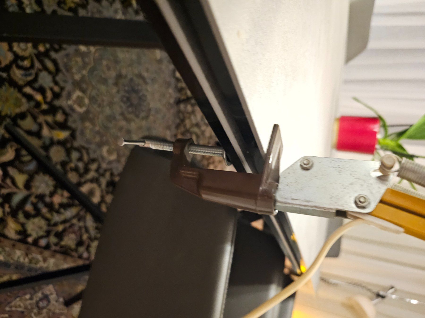 Gelbe Architektenlampe / Schreibtischlampe - Starlux (Gebraucht) in ...