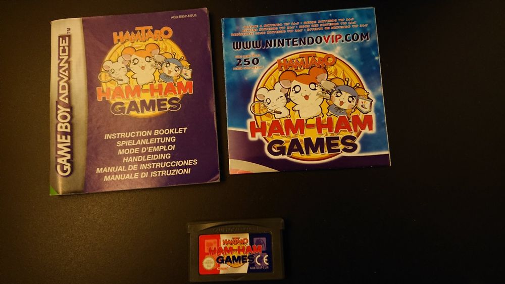 Nintendo Gameboy Advance GBA - Hamtaro Ham-Ham Games +Anleit (Gebraucht ...
