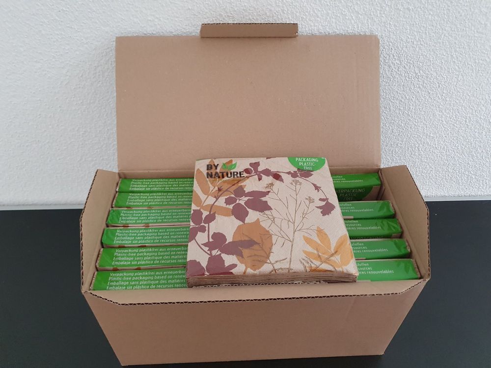 Servietten - 12 Packungen - 33cm x 33cm (Neu und originalverpackt) in ...