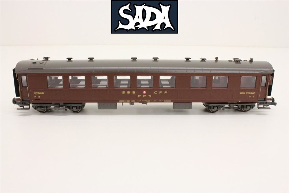 Roco 44875 SBB Speisewagen DC H0 (Gebraucht) in Basel für CHF 31 – mit Lieferung auf Ricardo kaufen