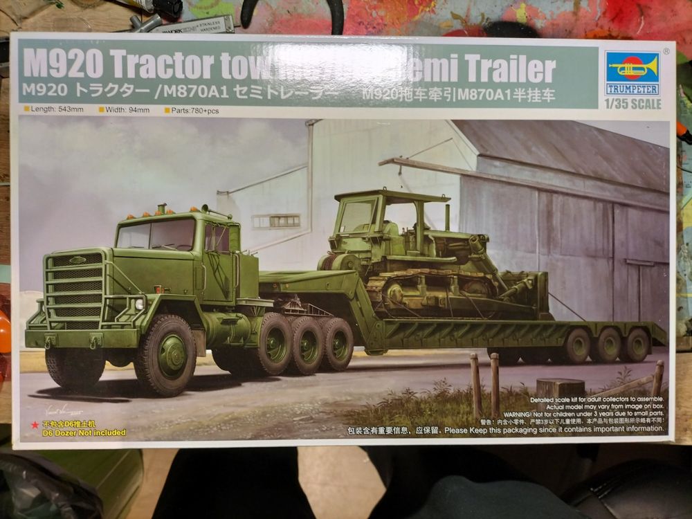Trumpeter 1/35 M 920 tractor | Kaufen auf Ricardo