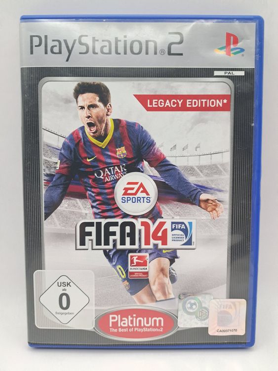 FIFA 14 Legacy Edition (Playstation 2/PS2) (Gebraucht) in Balgach für CHF 23.5 – mit Lieferung ...