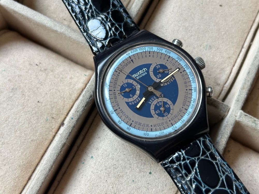 Montre Swatch chrono Silver Star SCN102 fonctionne 1991 | Kaufen auf ...