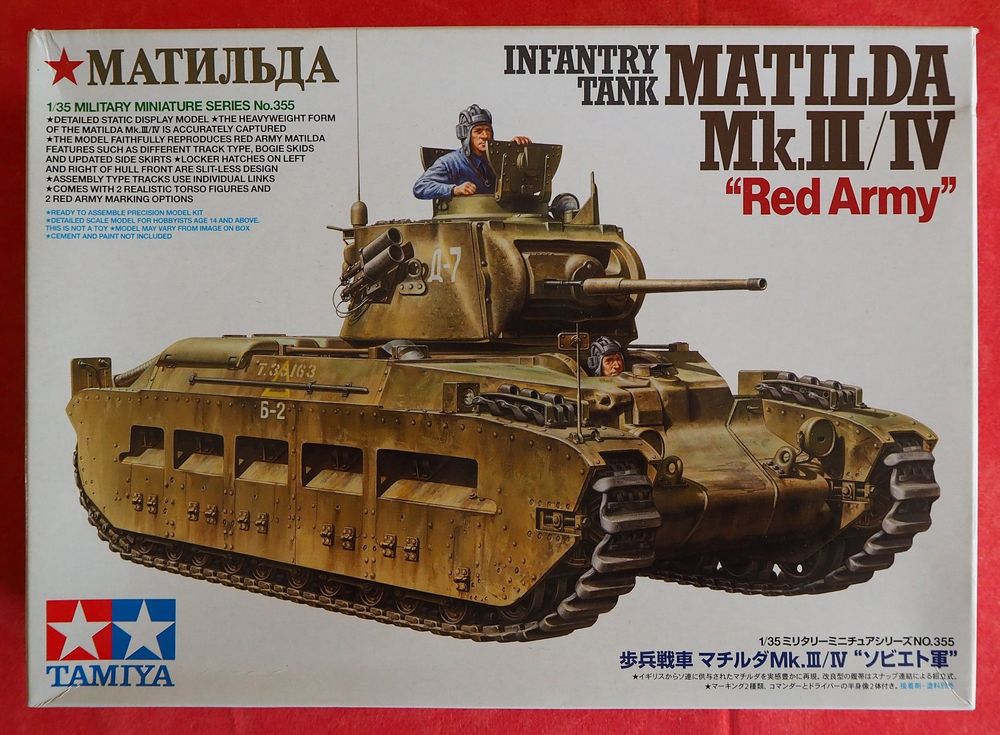 Tamiya / Matilda Mk. III/iV "Red Army" (Neu (gemäss Beschreibung)) in ...