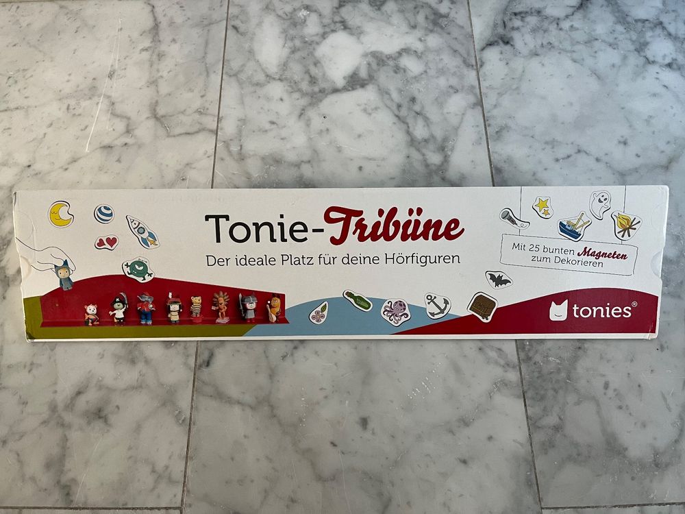 Rote Tonie Tribüne - Halter für Tonies Figuren Toniebox OVP | Kaufen ...