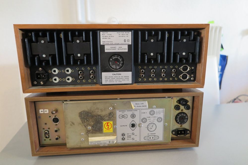 ReVox A78 MKII Amplifier & ReVox A76 Stereo FM Tuner (D'occasion) à Wangen an der aare pour CHF ...