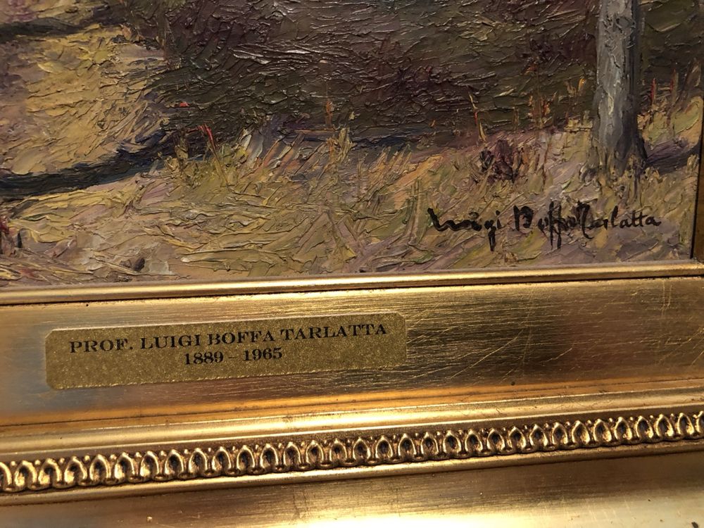 Luigi Boffa Tarlatta 1889-1965 Oelgemälde | Kaufen auf Ricardo