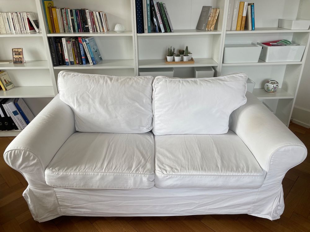 IKEA EKTORP Sofa Weiss (zweier) | Kaufen auf Ricardo