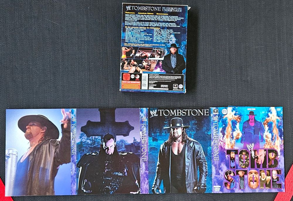 WWE Wrestling The Undertaker Tombstone 3-DVD-Set WWF ECW (Gebraucht) in ...