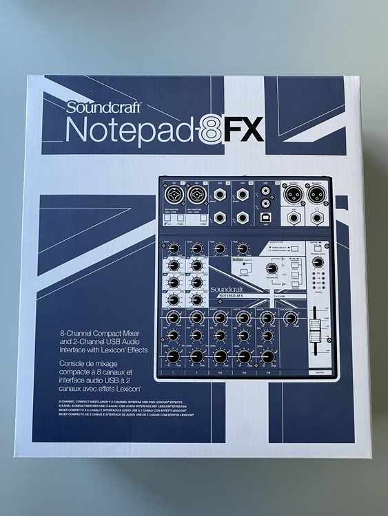 Soundcraft Notepad-8FX (Neu und originalverpackt) in für CHF 75 – mit ...