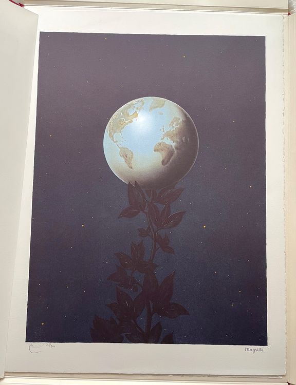 Magritte, lithographie, LE GRAND STYLE 1951 (Neu (gemäss Beschreibung ...