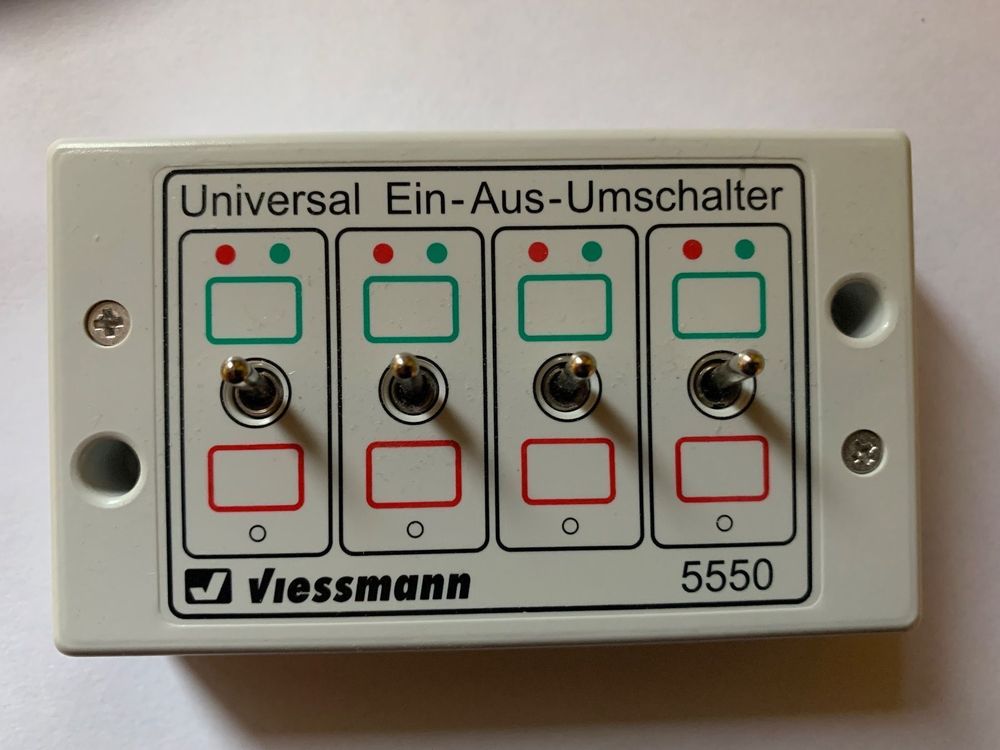 Viessmann 5550, universal Ein-Aus-Umschalter (Neu (gemäss Beschreibung ...