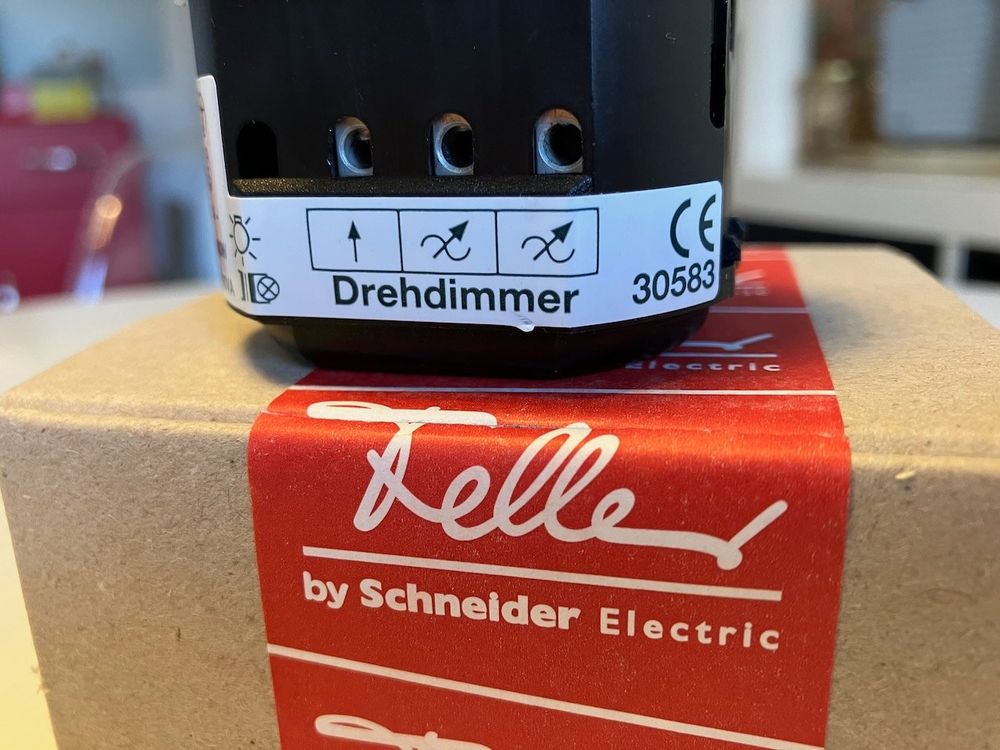 Drehdimmer von Feller 30583 (40-500w) R/L (Gebraucht) in Agarone für ...