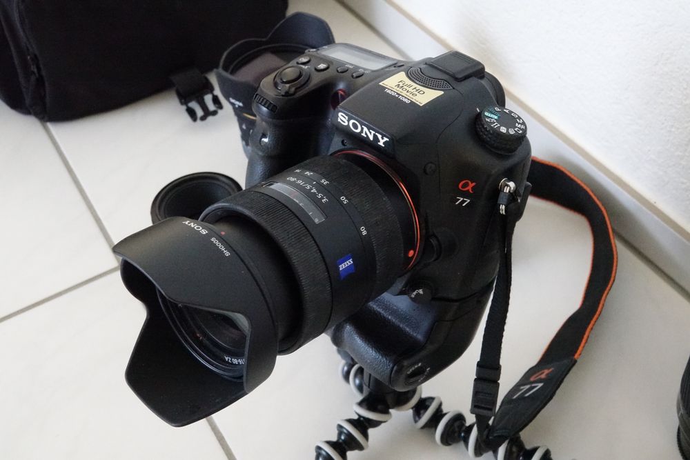 Sony Alpha 77V Komplettausrüstung | Kaufen auf Ricardo