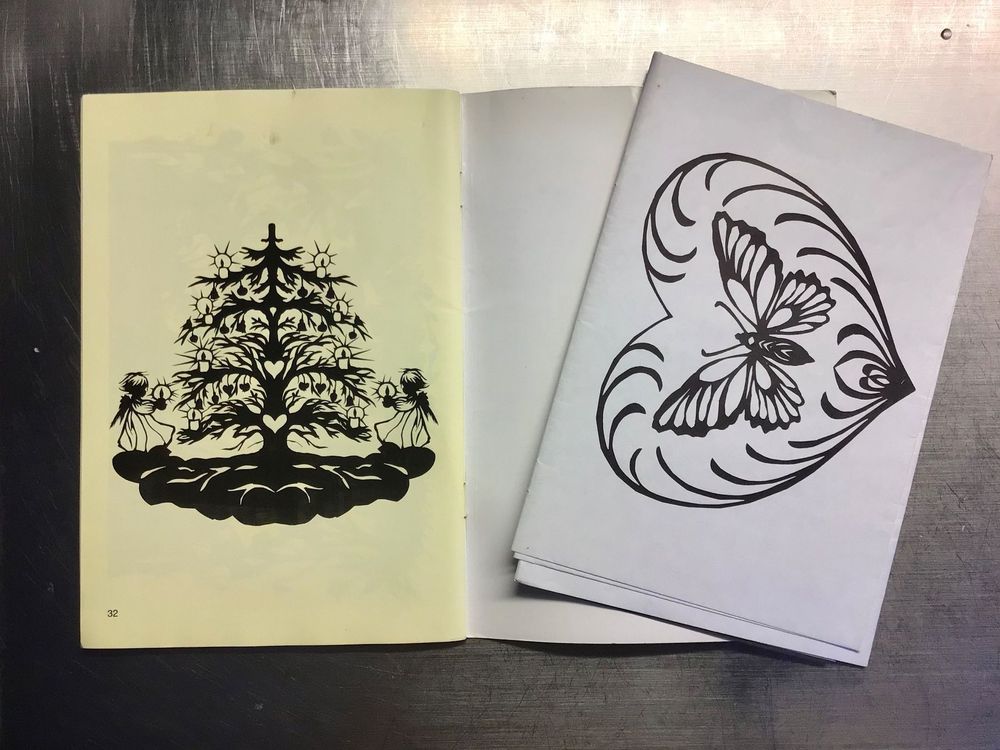 Scherenschnitte Faltschnitte -mit Vorlagen in Originalgrösse (Gebraucht ...