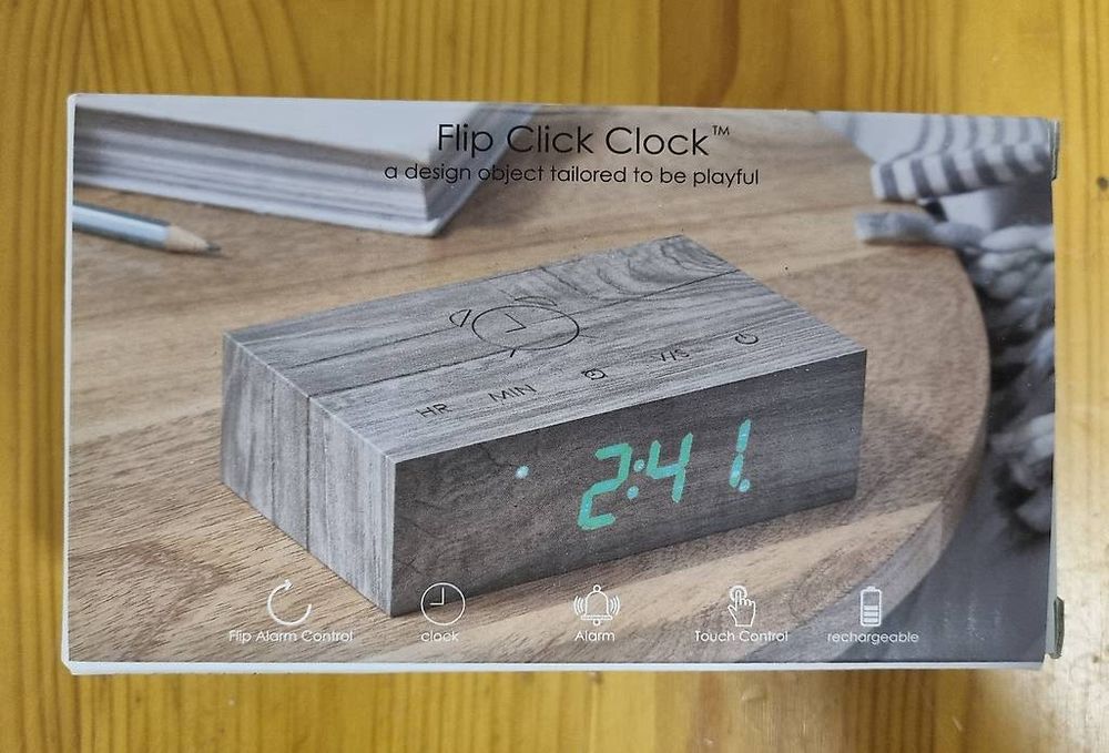 Wecker / Uhr: Ginko The Flip Click Clock (Neu und originalverpackt) in Allschwil für CHF 33.7 ...
