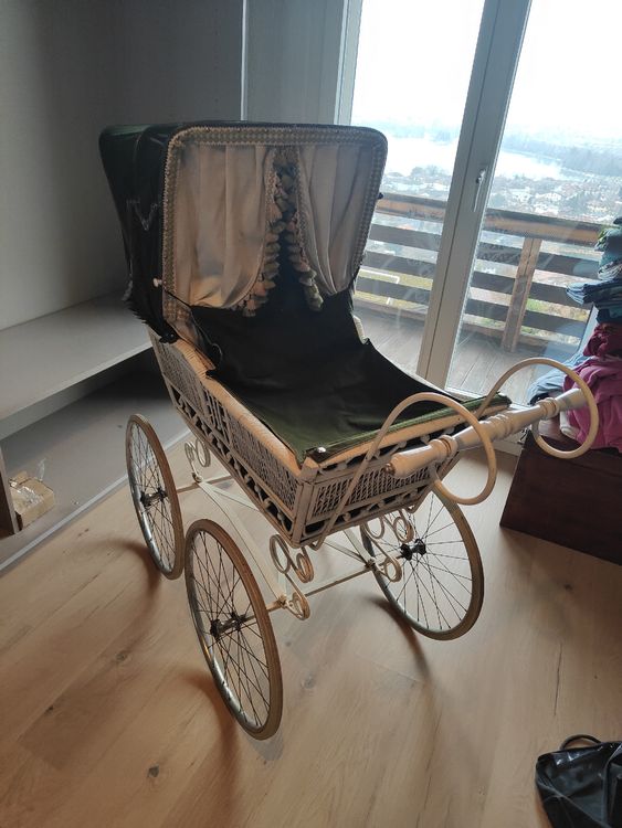 Antiker Kinderwagen, Sammlerstück (Gebraucht) in Heimberg für CHF 100 – nur Abholung auf Ricardo ...