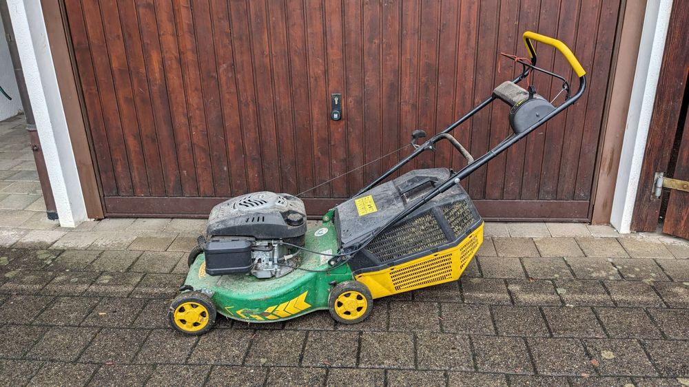 Rasenmäher Benzin von Okay (Landi) inkl. Benzinkanister (Gebraucht) in ...