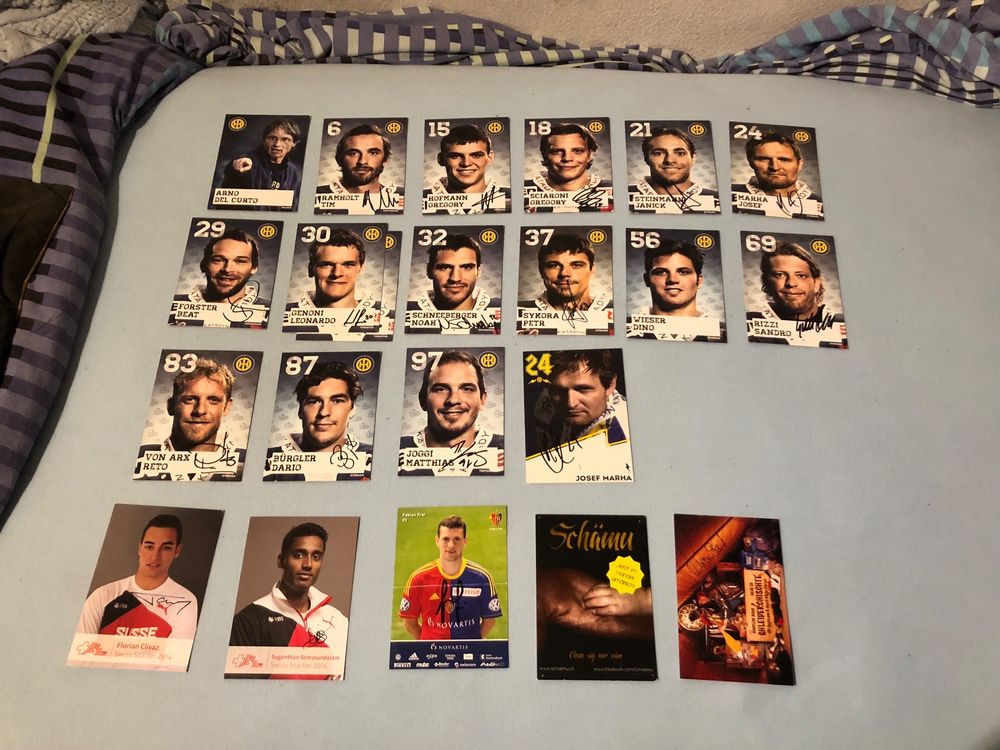 HCD Autogrammkarten & Sticker (Gebraucht) in Düdingen für CHF 8 – mit ...