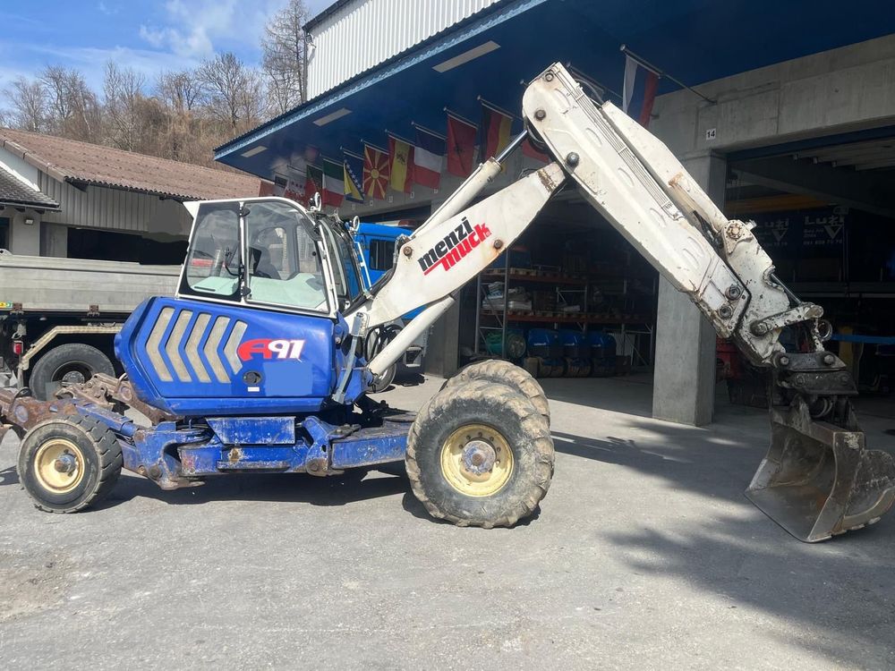 Menzi Muck A91 Mobil | Kaufen auf Ricardo
