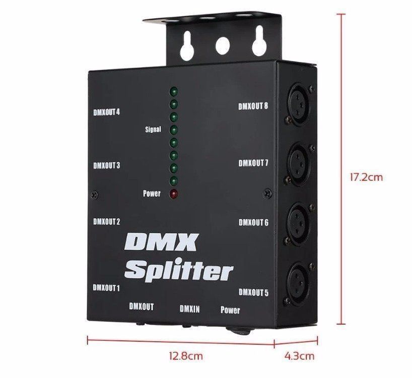 DMX512-Splitter 8 Kanäle (Neu und originalverpackt) in Unterägeri für ...