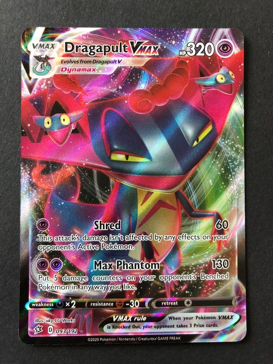 🇬🇧 Rebel Clash Dragapult VMAX 093/192 Ultra Pokemon (Gebraucht) in Ecublens VD für CHF 1 – mit ...