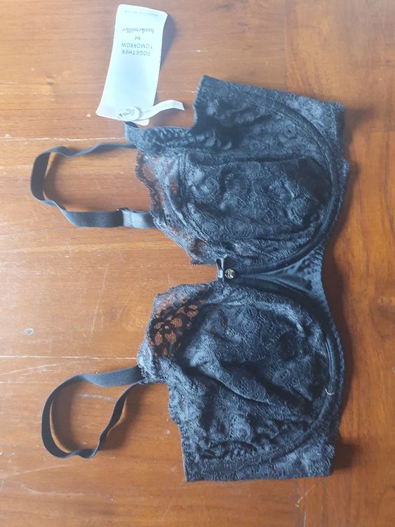 Neuer BH Hunkemöller schwarz Gr. 80F Spitze Dessous BH (Neu und ...