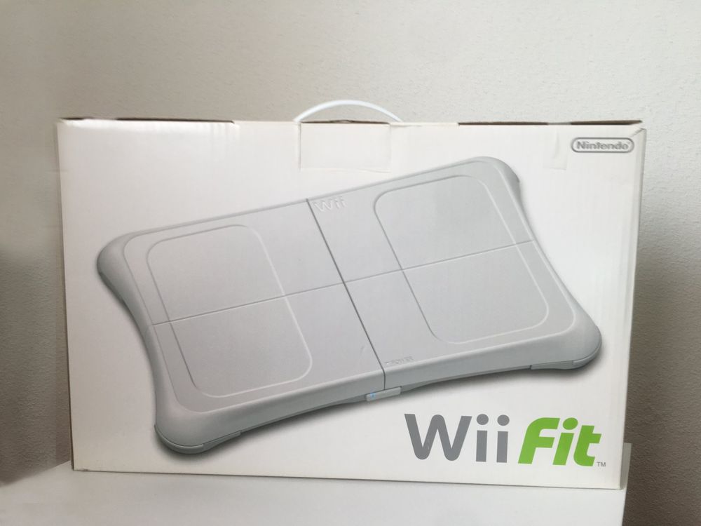 Wii Balance Board + Wii Fit software DVD (Gebraucht) in Chiasso für CHF ...