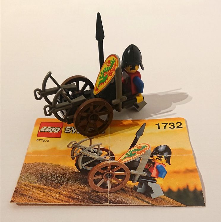 LEGO RITTER CASTLE 1732 DRAGON KNIGHTS CROSSBOW CART | Kaufen auf Ricardo