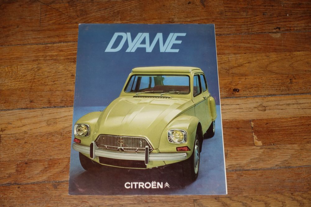 CITROEN DYANE BROCHURE OLDTIMER VINTAGE | Kaufen auf Ricardo